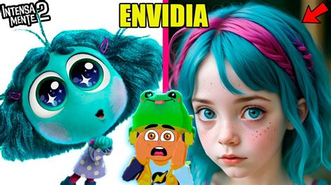 ASI SE VERIAN LOS PERSONAJES DE INTENSAMENTE 2 En LA VIDA REAL SI