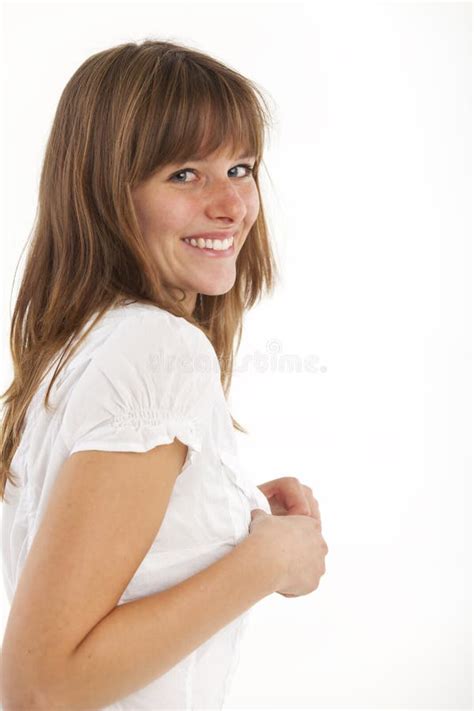 Undressing Stock Photo Image Of Woman Isolated Attractive 41355824