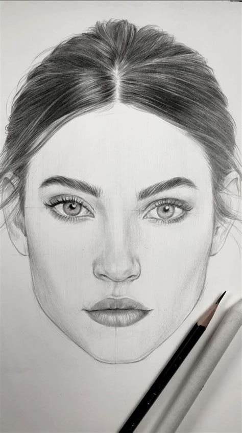 Rosto Feminino Para Desenhar LIBRAIN