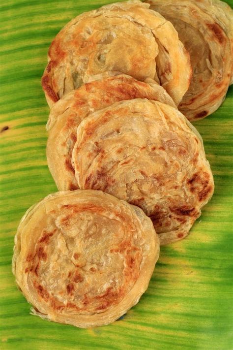 Roti Canai Coklat Or Roti Maryam Cokleat Chocolate Canai Bread Stock