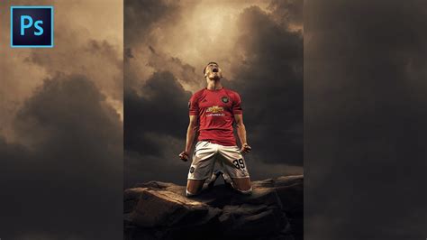 Create A Football Player Photo Manipulation In Photoshop Youtube