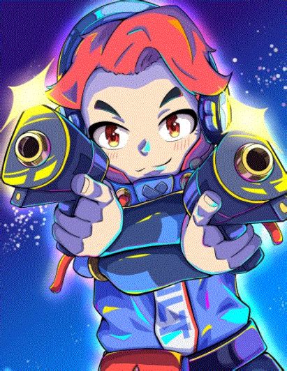Cómo Dibujar A Colt De Brawl Stars