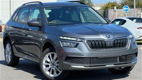 Brand New Skoda Kamiq 1 5TSI SE Drive DSG Graphite Grey Metallic YouTube