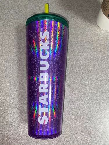 Vaso Morado Burbujas Starbucks Venti Ml Back To School Meses Sin