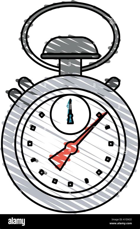 Stopwatch Vector Illustration Stock Vector Image Art Alamy