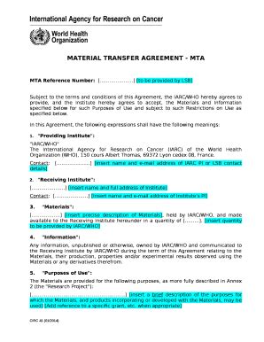 Mta Template Doc Template PdfFiller