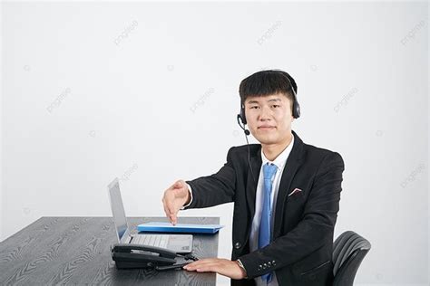 Male Presenting Customer Relationship Management System For Managing