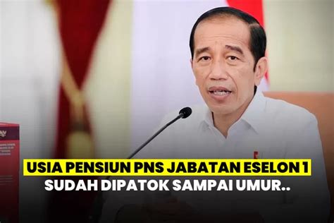 Sah Presiden Jokowi Dan DPR Sepakat Rombak Aturan Tentang Batas Usia