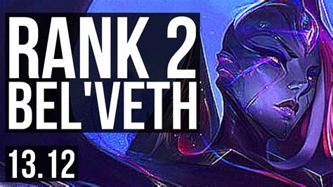 BEL VETH Vs MAOKAI JNG Rank 2 Bel Veth 10 1 9 65 Winrate