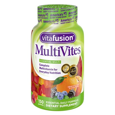 Vitafusion MultiVites Gummy Vitamins 150ct Walmart Walmart
