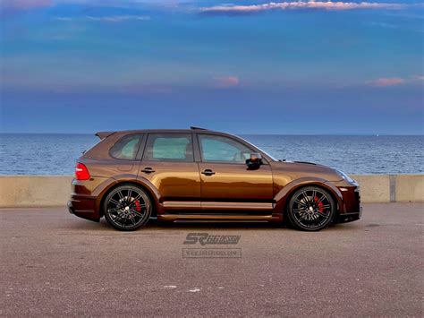 Porsche Cayenne Turbo S 957 SR66 2 Wide Body Kit SR66 Design