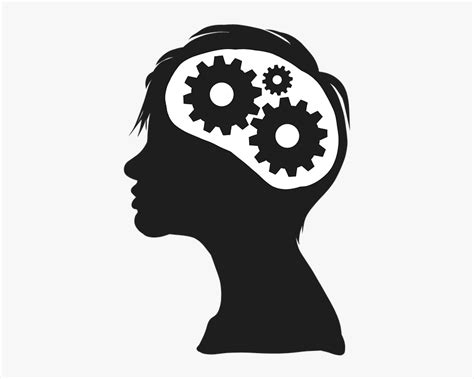 Think Women Head Silhouette Human Silhouette Thinking Hd Png