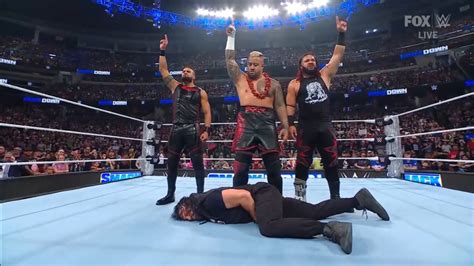 WWE SmackDown Results Jacob Fatu Returns The Bloodline Takes Out