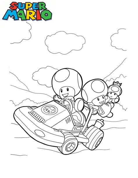 Toad Da Colorare Disegni Da Stampare