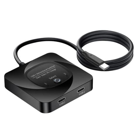 C HD019 USB C Type C Full Featured Bidirectional Switch Supports 8K