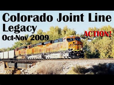 Oct Nov Colorado Joint Line Legacy Bnsf Sd Mac Sd Ace Es Ac