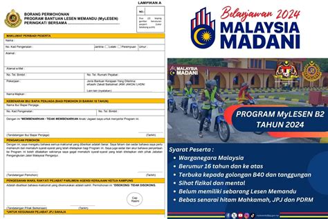 PERMOHONAN BANTUAN LESEN MEMANDU PERCUMA B40 HarianKini