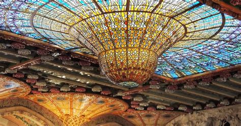 The Palau de la Música Catalana A Modernist Gem in Barcelona Through