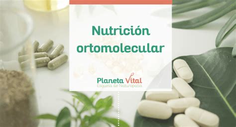 Nutrición ortomolecular Qué es y qué beneficios aporta Planeta Vital