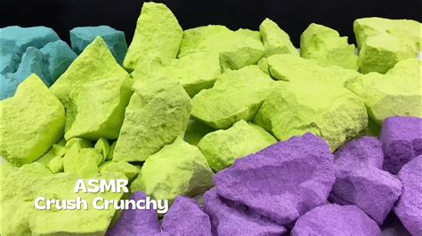 ASMR Baking Soda Crunchy Chunks Crush Asmrcrushcrunchy YouTube