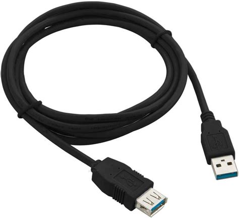 CABO EXTENSOR USB A 2 0 MACHO PARA USB A 2 0 FEMEA 28AWG PURO COBRE 1