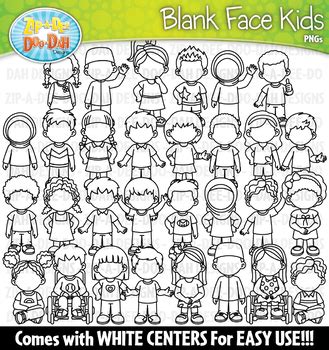 Blank Face Clipart Black And White