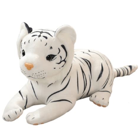 Tigre Blanco Peluche Grande Pilou Peluche