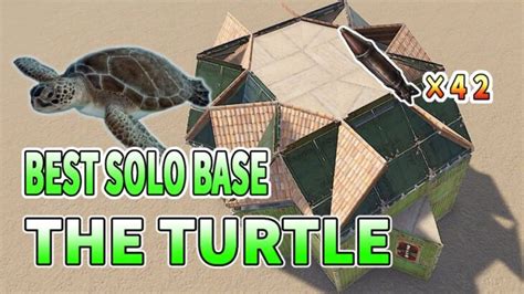 The Turtle BEST SOLO DUO BASE 5 Bunker RUST 2023 Base Design
