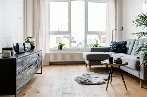 Jasny przytulny salon 12 pomysłów na wnętrza w stylu skandynawskim