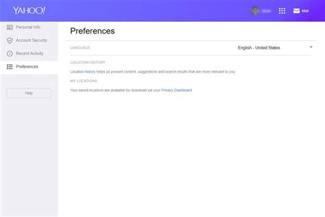 Change The Interface Language Of Yahoo Mail