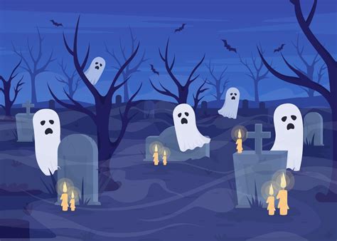 Dibujos Animados De Cementerio
