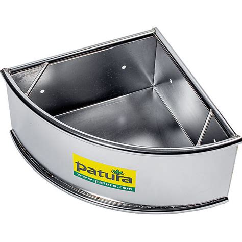 Mangeoire pour chevaux 332122 PATURA KG en métal individuel