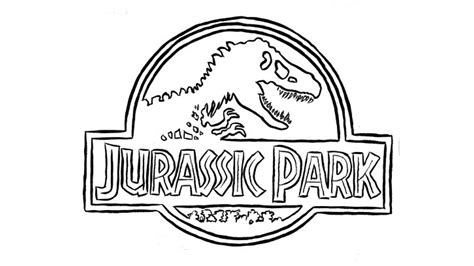 Dibujo de Parque Jurásico para colorear y pintar 34370
