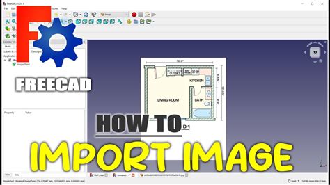 Freecad How To Basic Import Image For Beginner Youtube