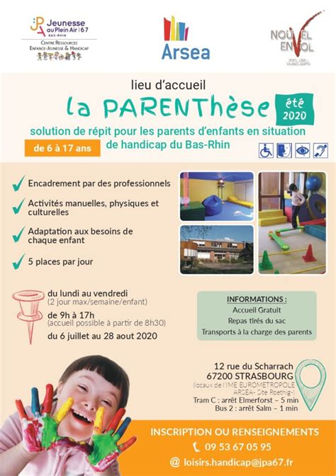 CRA Alsace Solutions de répit dans le Bas Rhin