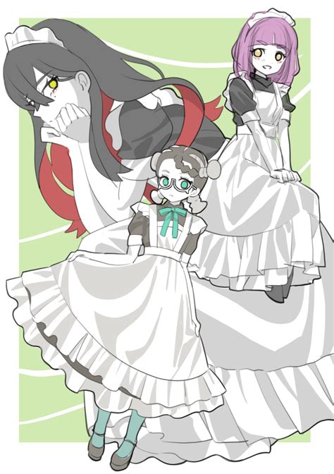 Carmine Lacey And Amarys Pokemon And 1 More Drawn By Mizuiro123