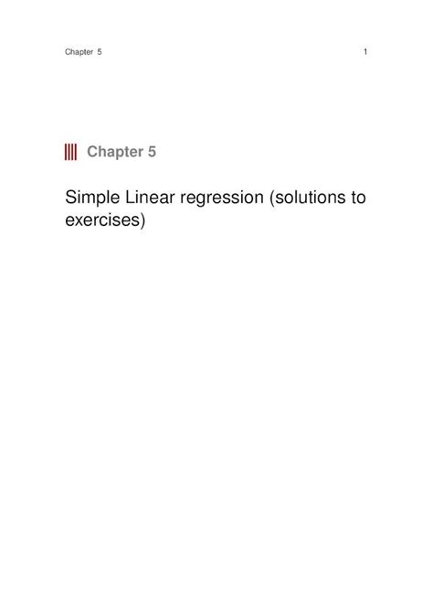 pdf simple linear regression solutions to exercises chapter 5 5 2 linear regression life