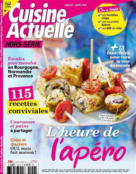 Achat Hors série Cuisine Actuelle n158 29 juin 2021 version numérique