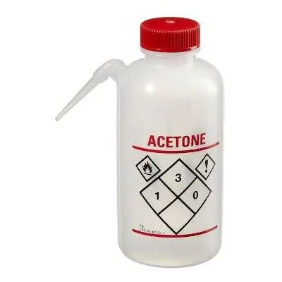 Fisherbrand Acetone Lab Wash Bottles 6pk LabWorld Co Uk