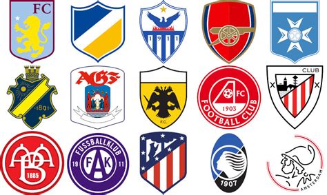 European Soccer Logos And Names