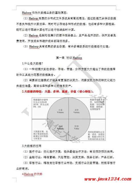 hadoop大数据知识点及题型 pdf 下载 java知识分享网 免费java资源下载