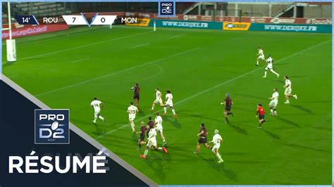 PRO D2 Saison 2023 2024 J21 Résumé Rouen Normandie Rugby US