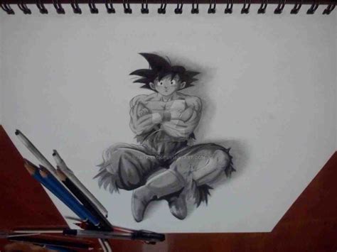 Goku Pencil Drawing At PaintingValley Explore Collection Of Goku