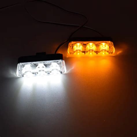 Aliexpress Buy Led Ambulance Police Light 12V Car Grill Strobe