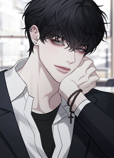 Dark Anime Guys Cool Anime Guys Hot Anime Boy Handsome Anime Guys