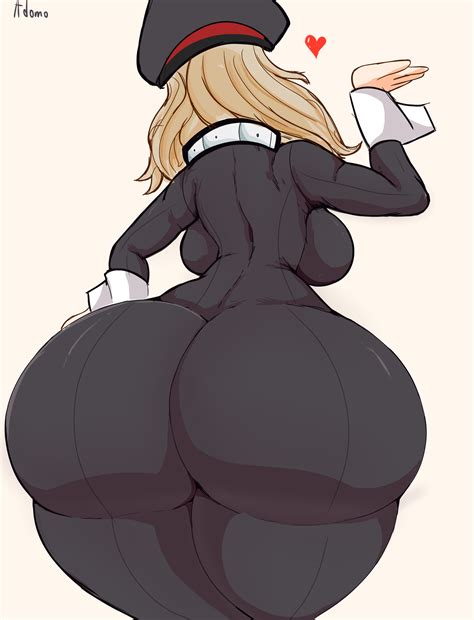 Rule 34 1girls Adomo Ass Atomboi Artist Back Big Ass Big Breasts Blonde Hair Bodysuit Bottom