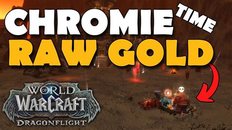 NEW RAW GOLD FARM Chromie Time Burning Steppes Raw Gold Farm