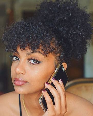 Amazon Cetiq Afro Puff Drawstring Ponytail With Kinky Curly Hair