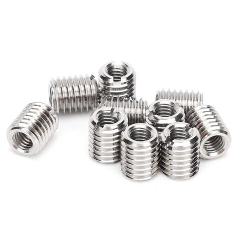 EJ life douille de conversion de filetage 10 pièces insérer l écrou
