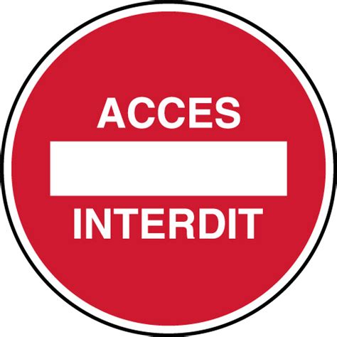 Transport Destructeur électrode panneau interdiction a imprimer Aliéner